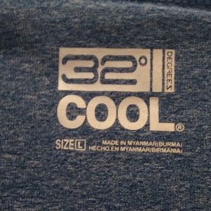 32 Degrees | Tops | 32 Degree Cool Blue Tshirt Nwot | Poshmark
